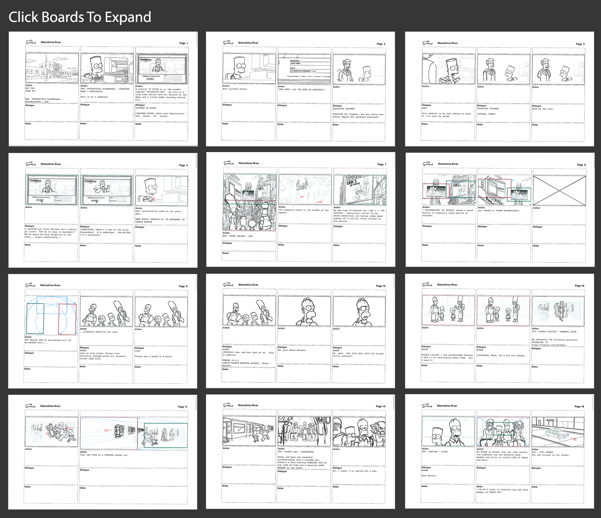 The Simpsons – Moonshine River - Steve Fonti