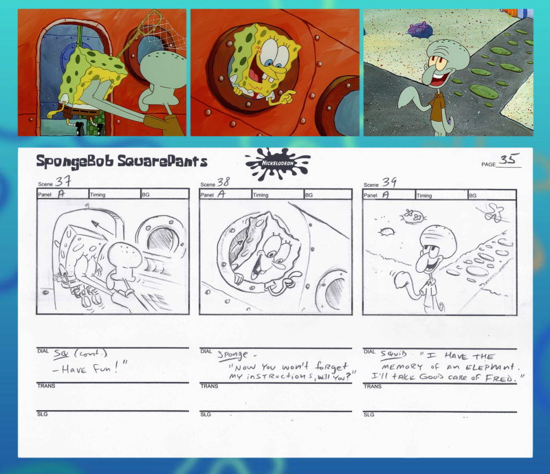 SpongeBob SquarePants – “I Was A Teenage Gary” (Split Screen) - Steve Fonti