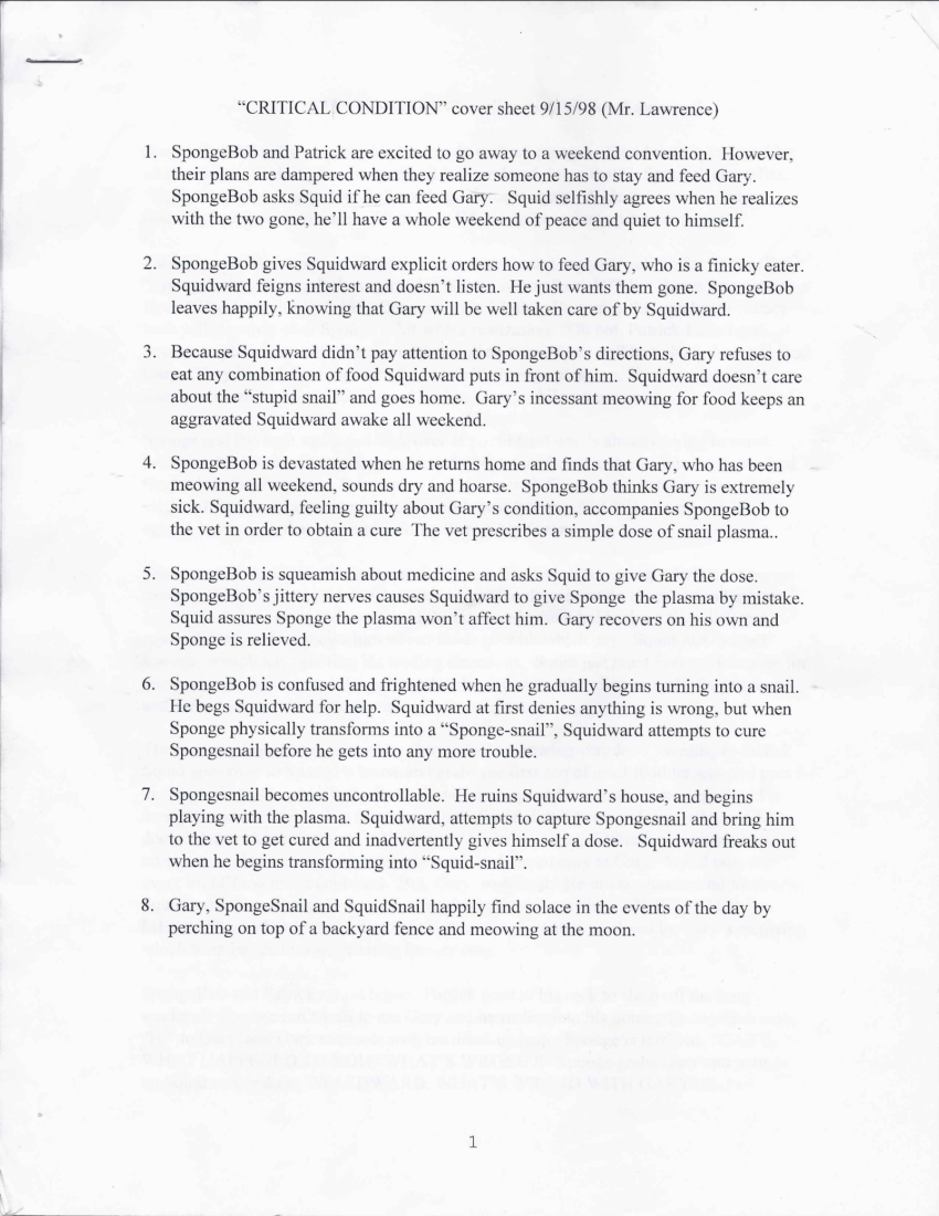 Spongebob Squarepants – all - Steve Fonti